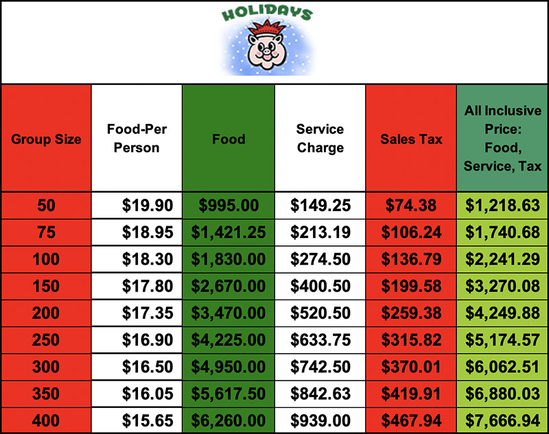 Divine Swine Catering | Divine Holiday